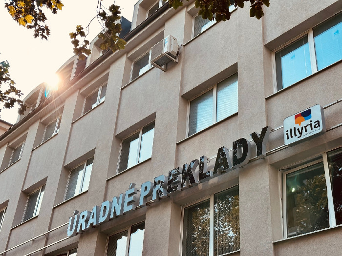 Úradný preklad dokumentov.
